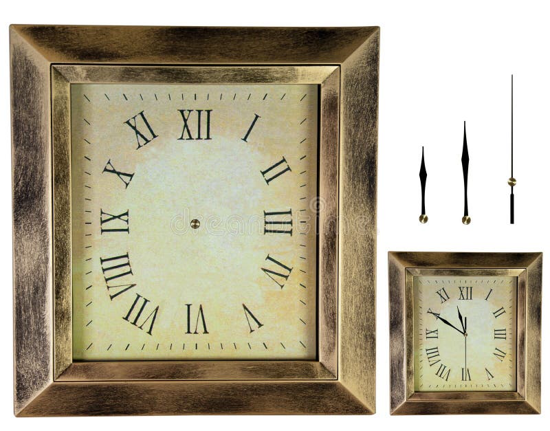 Old clock stock image. Image of black, morning, number - 27593999