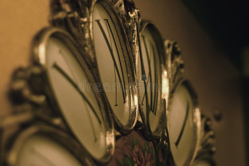 This old clock stock image. Image of hours, midnight, minute - 419721