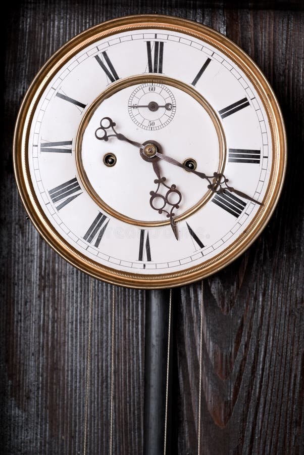 Old clock. stock image. Image of hour, face, hands, antique - 7184701