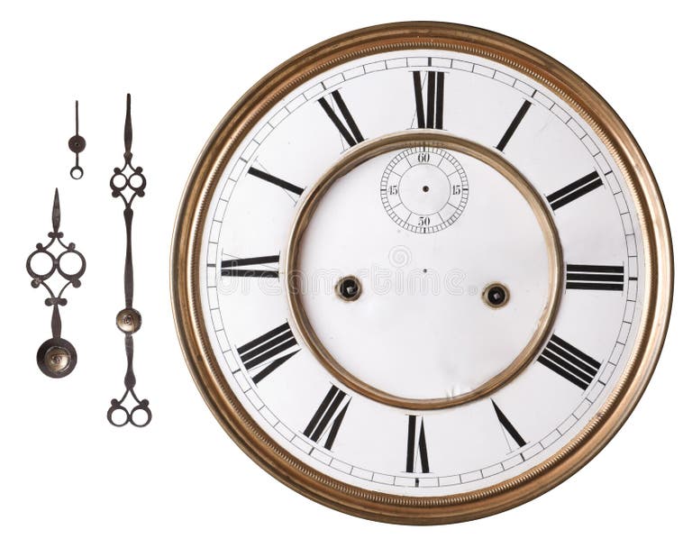 Old clock. stock image. Image of hour, face, hands, antique - 7184701