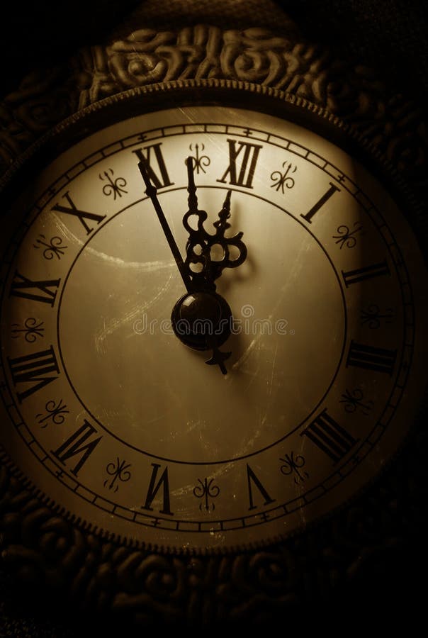 Surreal Grandfather Clock, Time, Woods, Nature Stock Image - Image of ...