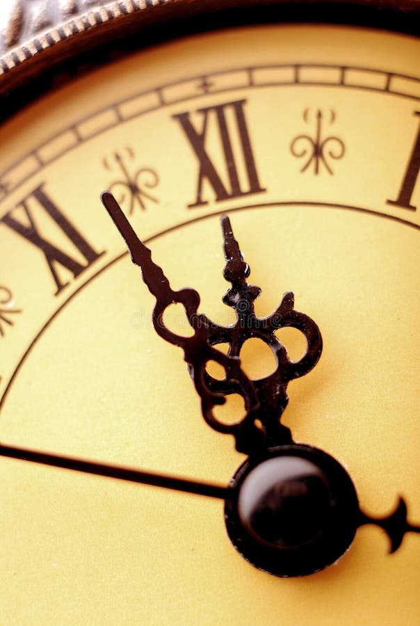 Old clock stock image. Image of retro, time, watch, decoration - 7629463