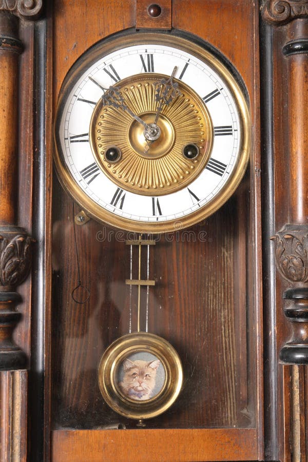 Old clock stock image. Image of hours, time, minutes, eleven - 8098959