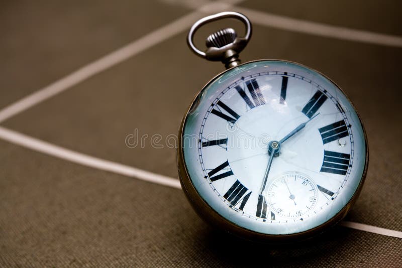 Old clock stock image. Image of aged, arrow, clock, vintage - 9590865