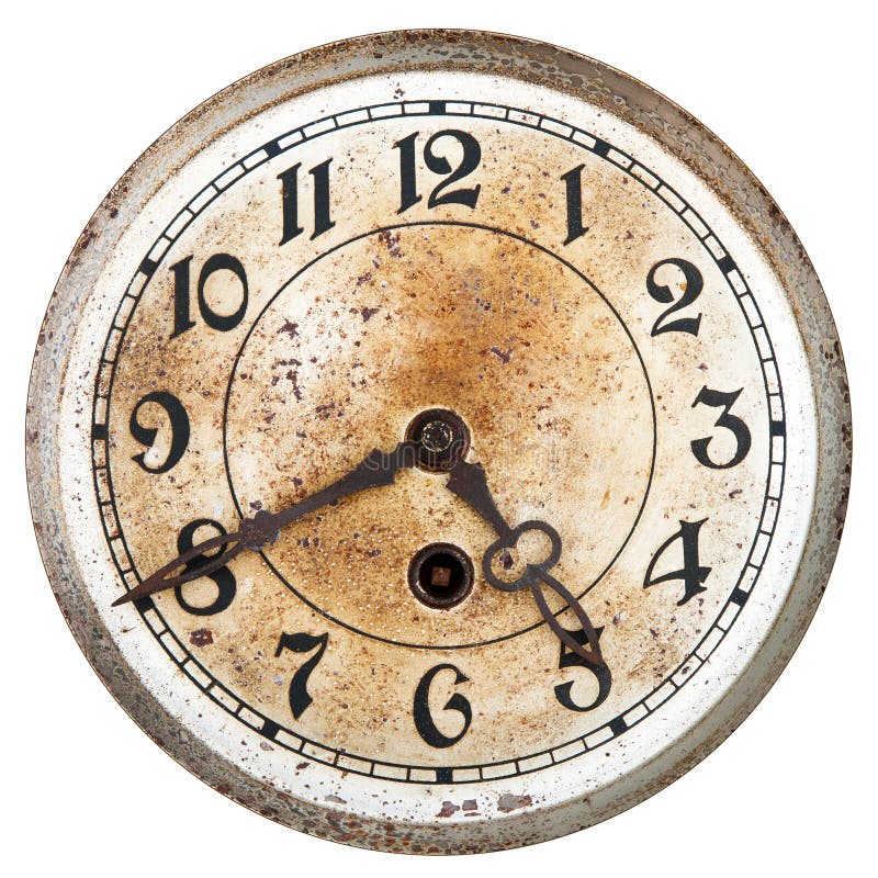 Old Clock Face stock image. Image of outdoor, watch, metal - 563957