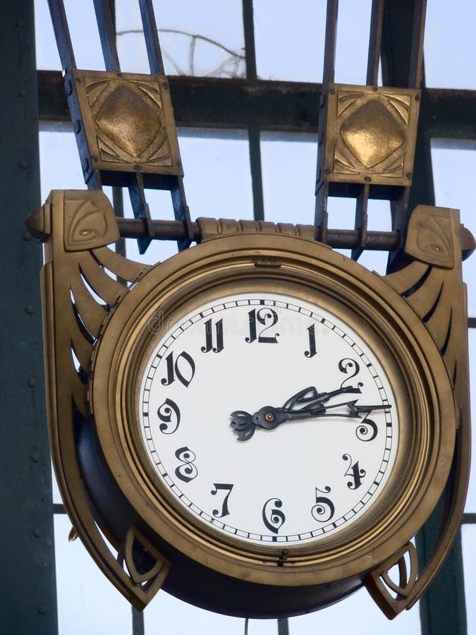 Factory Clock 1 stock photo. Image of worker, brick, barierka - 103878