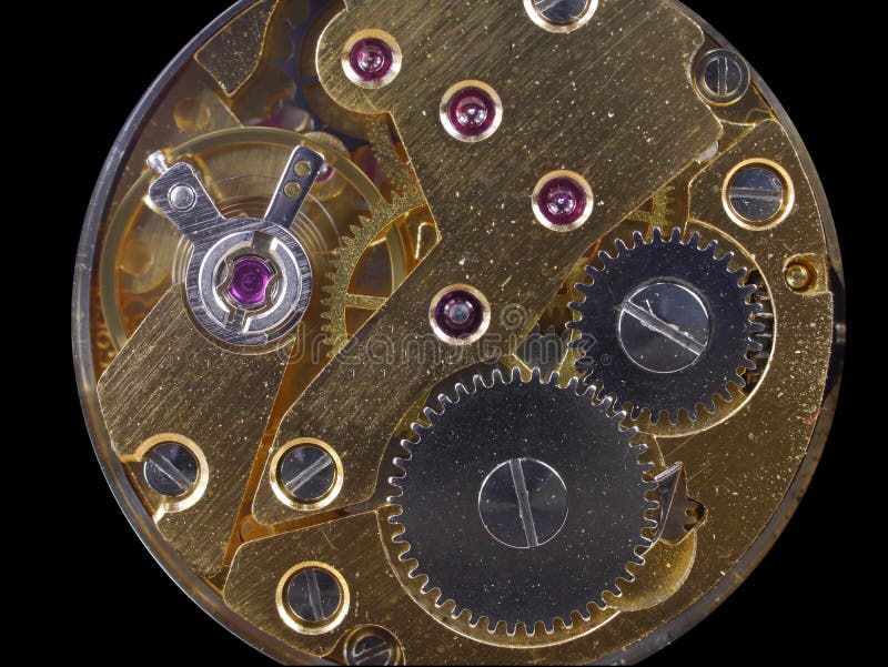 Old clock inside stock image. Image of minute, inside - 31613847