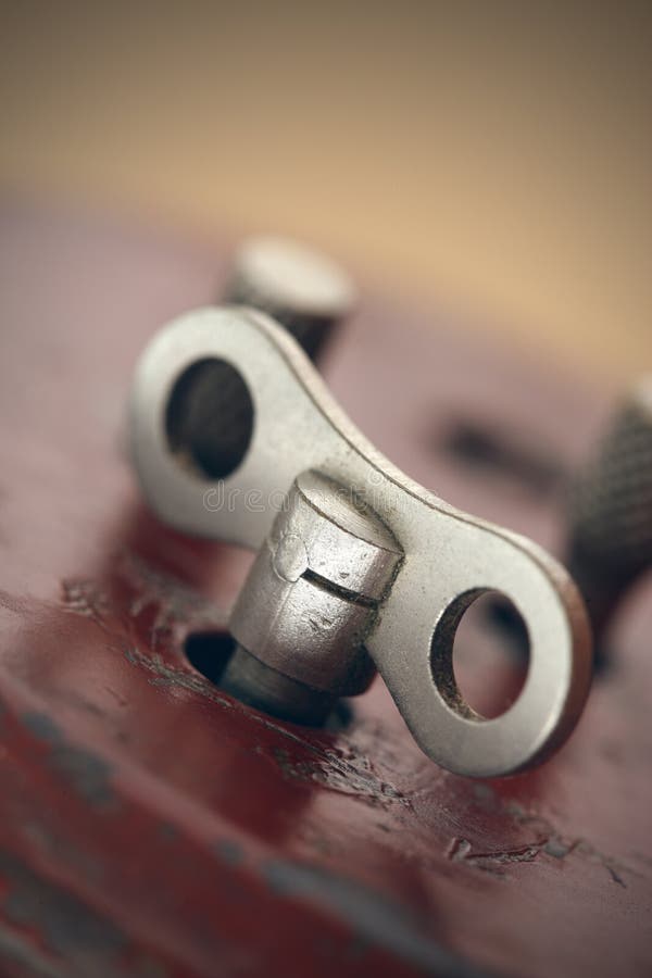 Old clock key stock image. Image of close, iron, macro - 24830643