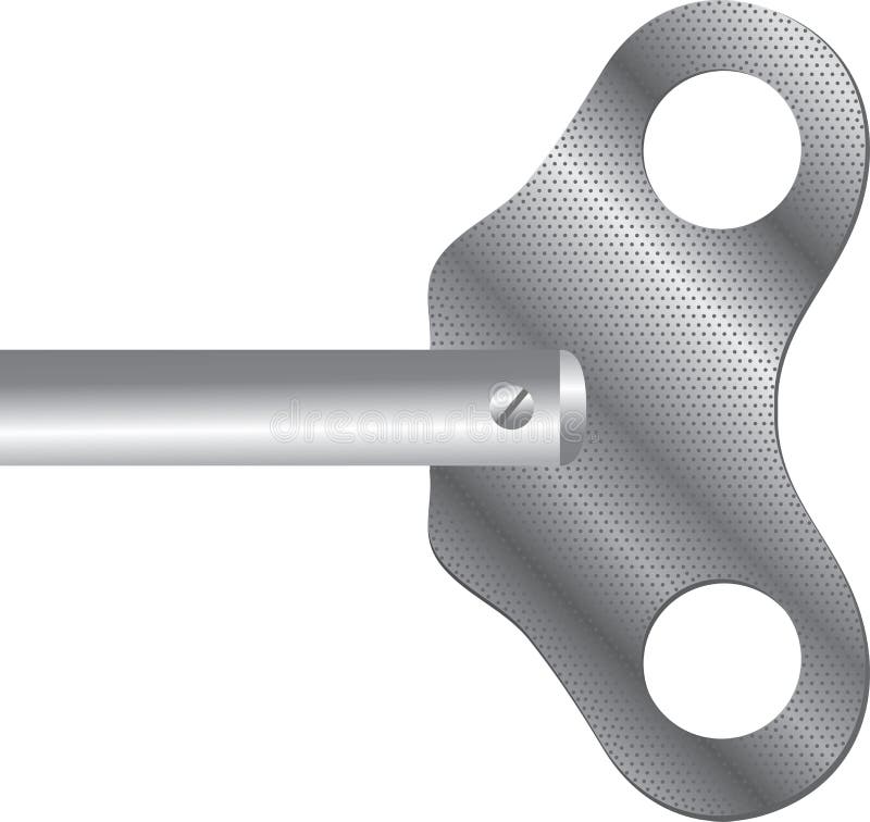 Old clock key winder stock vector. Illustration of dial - 47548197