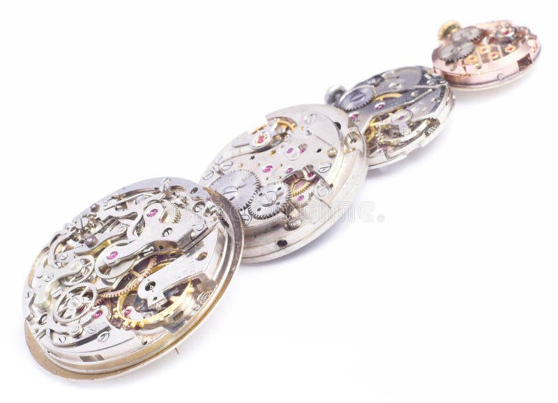 Old clock machines details stock photo. Image of clock - 4721422