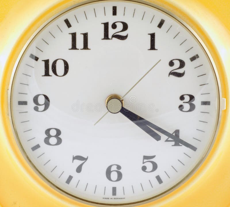 Old clock from the 70 stock photo. Image of hour, quality - 37572030