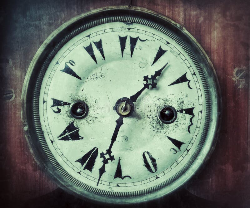 Old clock stock photo. Image of number, future, machine - 50245054