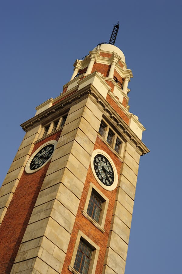Old Clock Tower, Tsim Sha Tsui, Hong Kong Stock Image - Image of ...