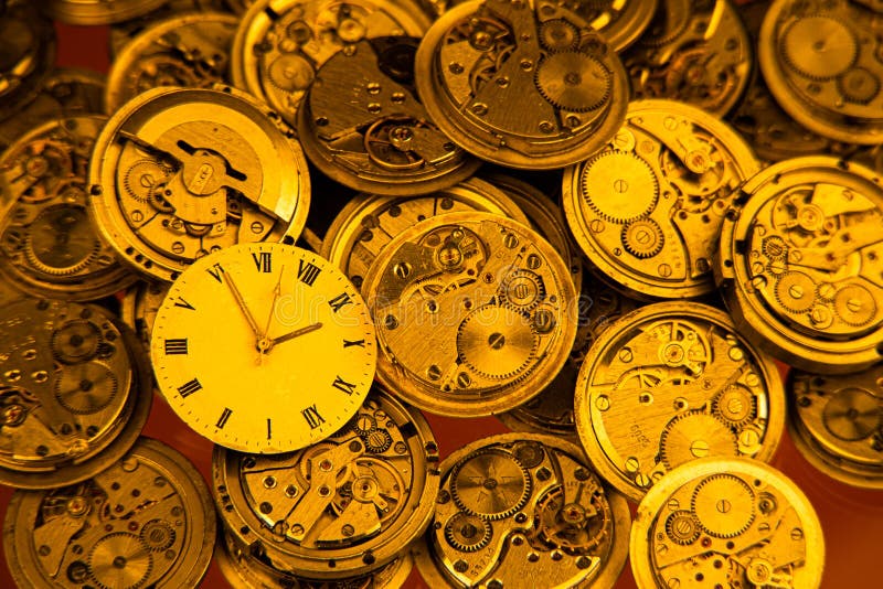 Old clockworks are stock image. Image of cogwheel, engineering - 189651455