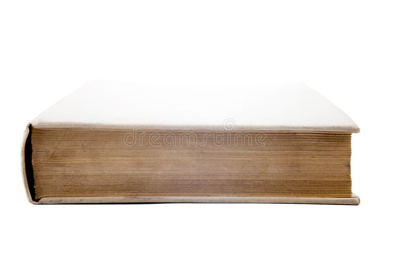 Old closed book stock image. Image of isolated, blank - 51602799