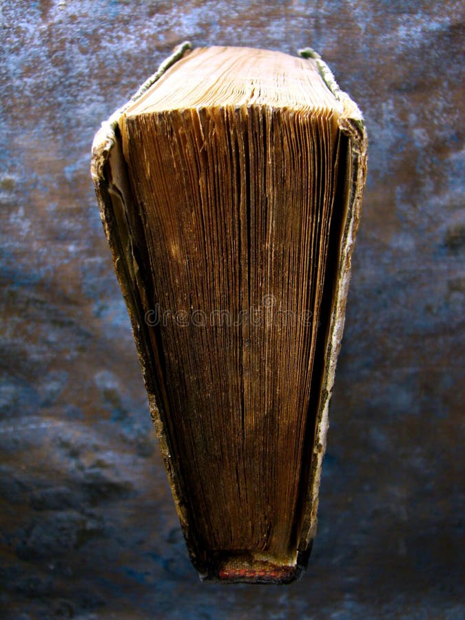 Old dark magic book stock image. Image of closeup, vintage - 181551755