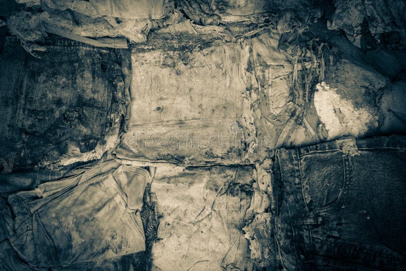 Old Clothes Disintegrated As Texture Stock Image - Image of burlap ...