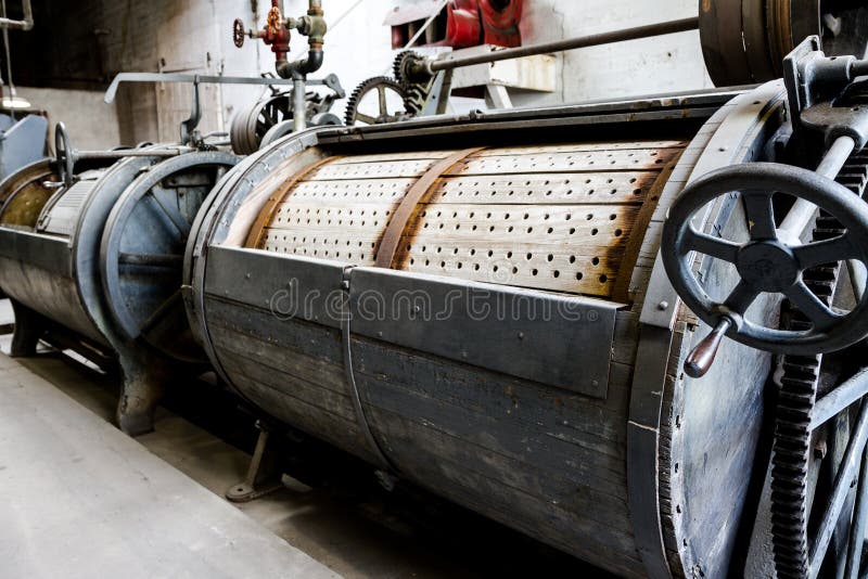 Vintage Prison Washing Machine that is Waiting for a New Load of Dirty ...