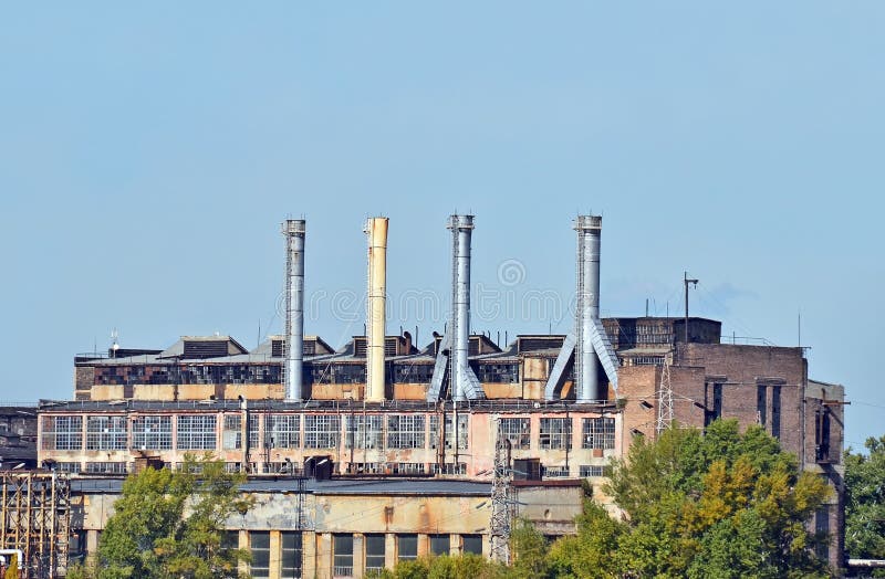 Old Coal Fired Power Plant Stock Photos - Image: 27982453