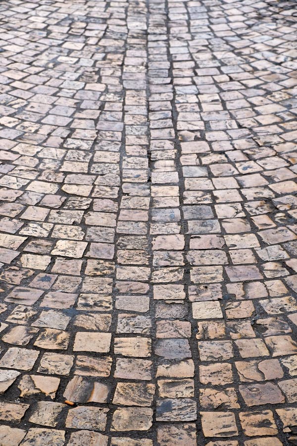 Old Cobble Stone Road Surface Background Texture Vertical Stock Photo ...