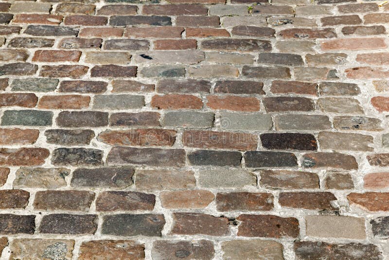 Old cobble stone street stock image. Image of pattern - 42150005