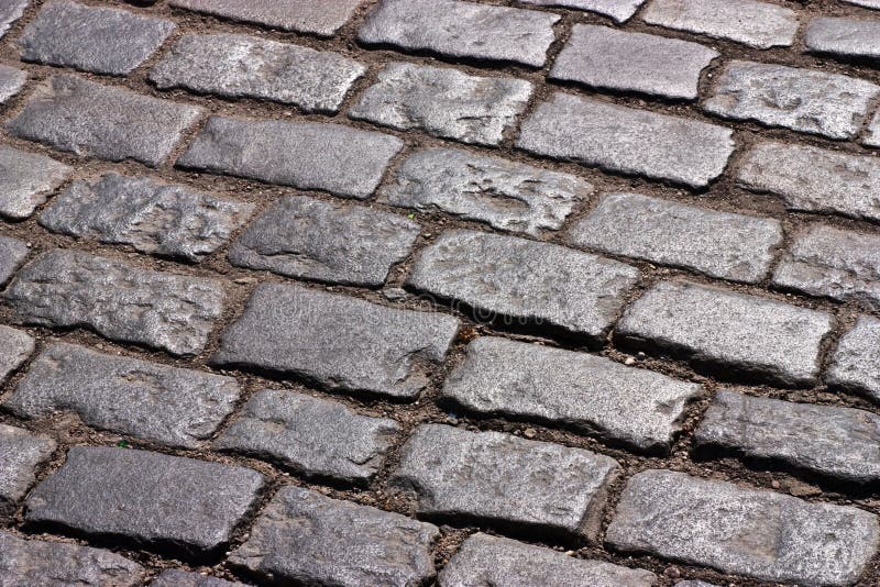 Old cobblestone road stock image. Image of cobblestone - 11406043