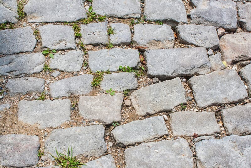 Old worn cobblestones stock photo. Image of pattern, light - 3226178