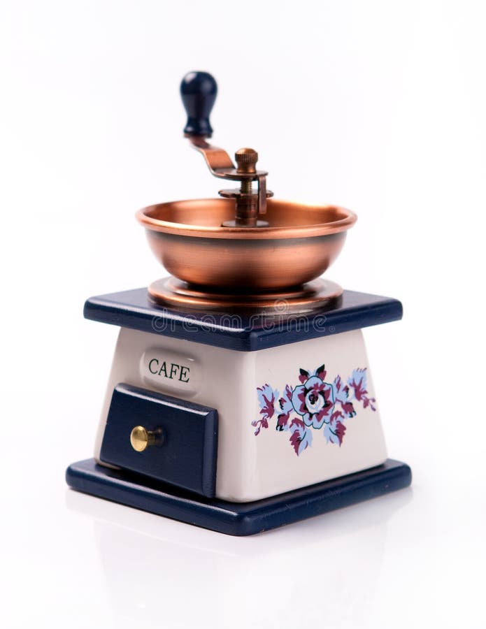 Old Coffee Grinder with Handle Stock Photo - Image of grain, cafe: 58444324