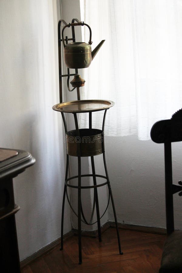 Old coffee maker stock photo. Image of bronze, kitchen - 168177074