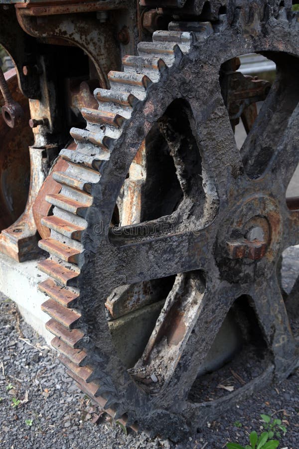 Old cog wheel stock image. Image of circle, equipment - 76664631