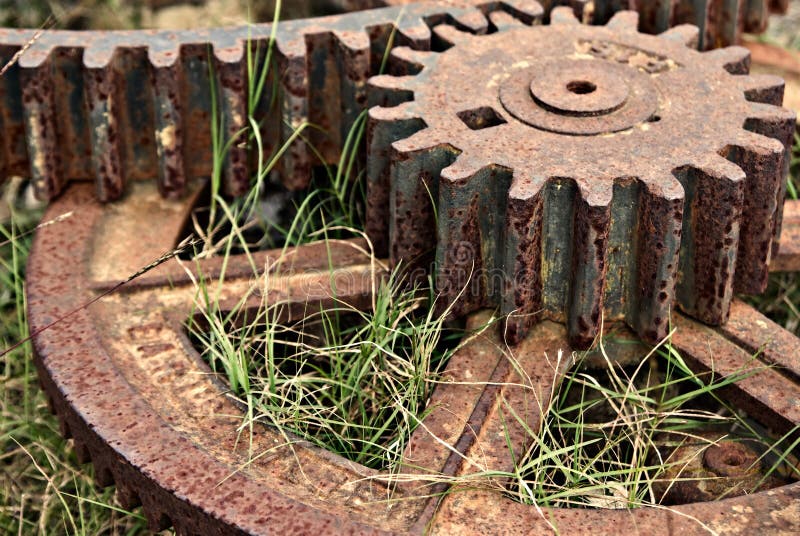 Old cogs stock photo. Image of rust, machinery, cogs, rusty - 2705018