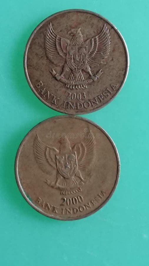 Old coin 500 rupiah stock image. Image of paper, coin - 268981823