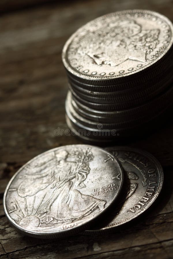 Old coins stock photo. Image of accounting, shine, dollar - 17002438