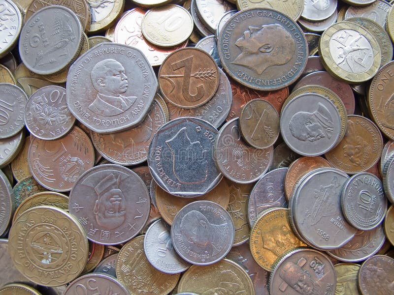 Old coins stock image. Image of antique, america, europe - 30534069