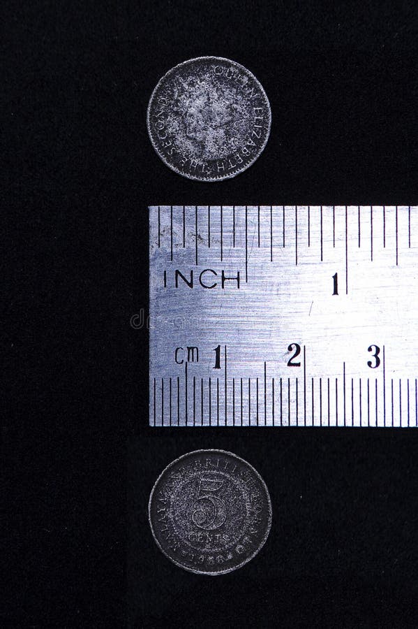 Old Coins stock image. Image of metallic, business, ruler - 93262291