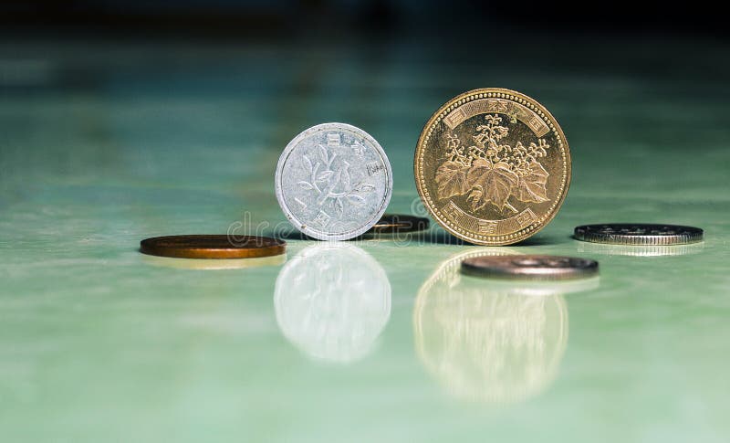 Old coins collection stock image. Image of japanese, vietnamese - 63642399