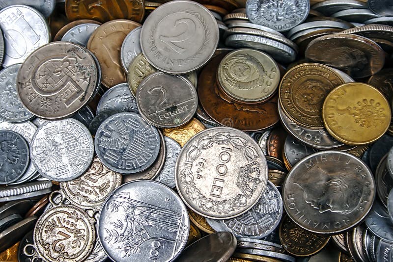 Old coins 9 stock image. Image of grunge, antique, gold - 34864049