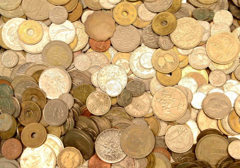 Old coins stock image. Image of rich, savings, budget - 56254551