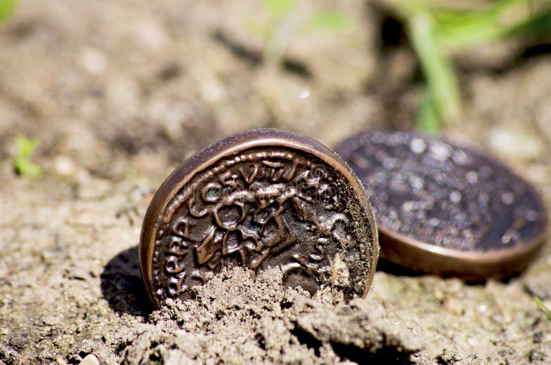 Old coins stock image. Image of brown, coin, lush, budget - 57331477