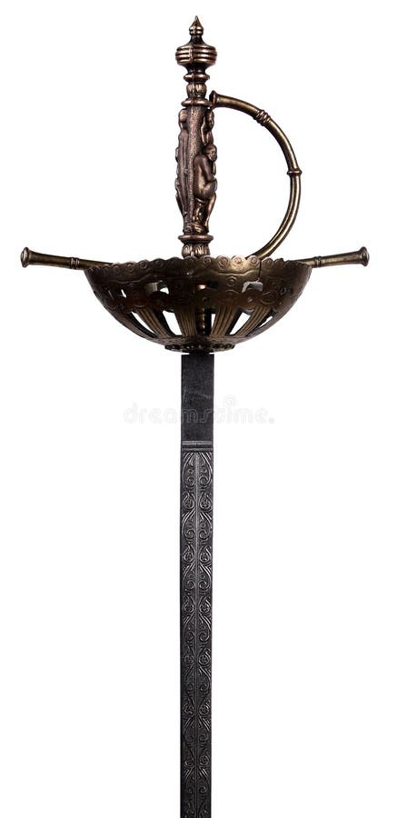 Old cold steel sword stock image. Image of sword, weapon - 8174511