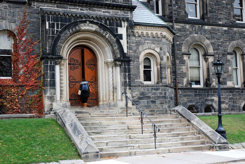 Old college entrance stock photo. Image of entrance, college - 7151430