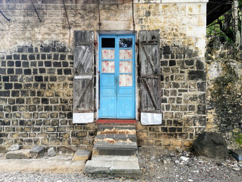 Old Colonial Building Port Louis Mauritius Stock Photo - Image of ...