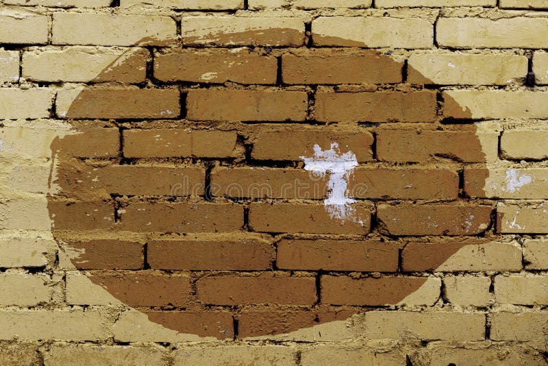 Circle Brick Pattern Texture Wall Stock Image - Image of masonry ...