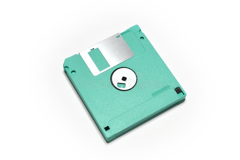Old Colored Computer Floppy Disks Isolated on White Background. Stock ... Old Colored Computer Floppy Disks Isolated on White Background. Stock ...