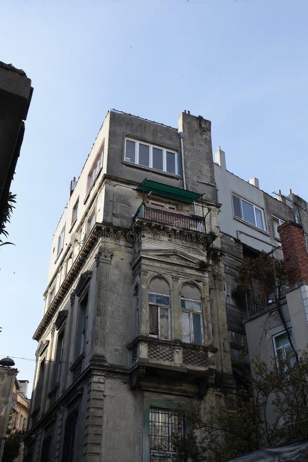 Old Colorful and Historical Houses of Balat Stock Image - Image of ...