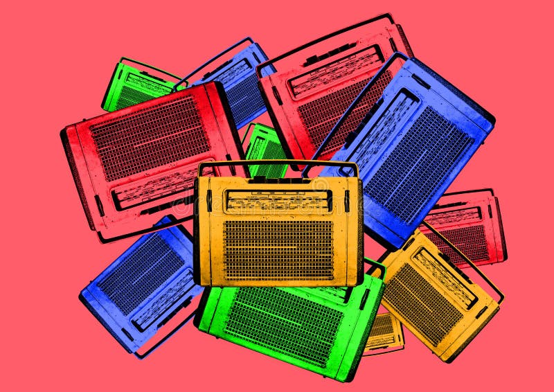 Ancient Radios Stock Illustrations – 4 Ancient Radios Stock ...