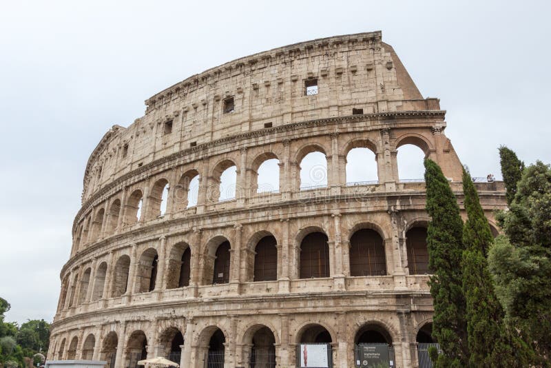 Old Colosseum in Rome Italy Stock Photo - Image of cityscape, european ...