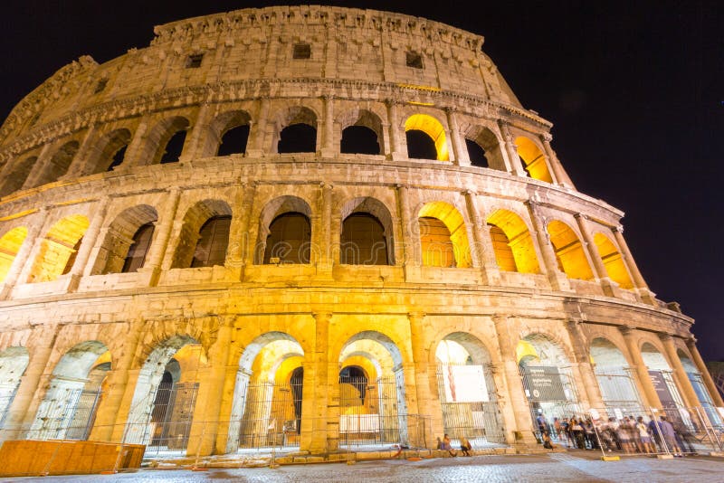 Old Colosseum in Rome, Italy Stock Photo - Image of historic ...