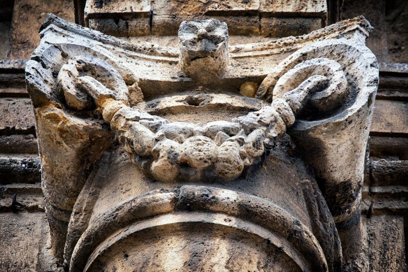 Old column stock photo. Image of ornate, antique, exterior - 45212786