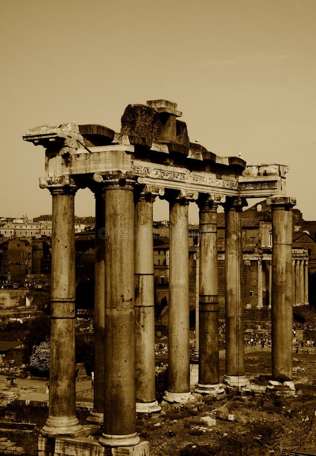 Old columns stock photo. Image of history, temple, columns - 3499484
